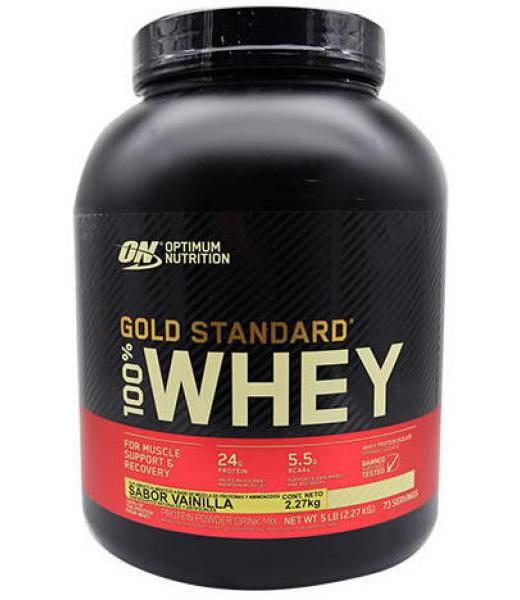 100 WHEY GOLD STD VAINILLA 5 LBS OPTIMUM NUTRITION