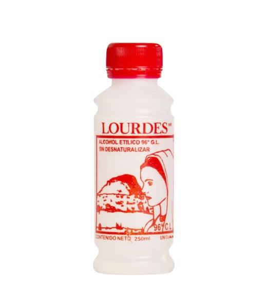 ALCOHOL ETILICO LOURDES DEL BOTELLA 250 ML