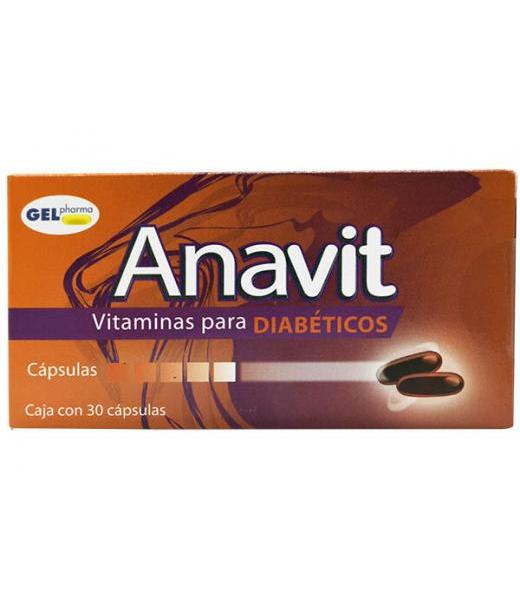 ANAVIT 30 CAP GELPHARMA