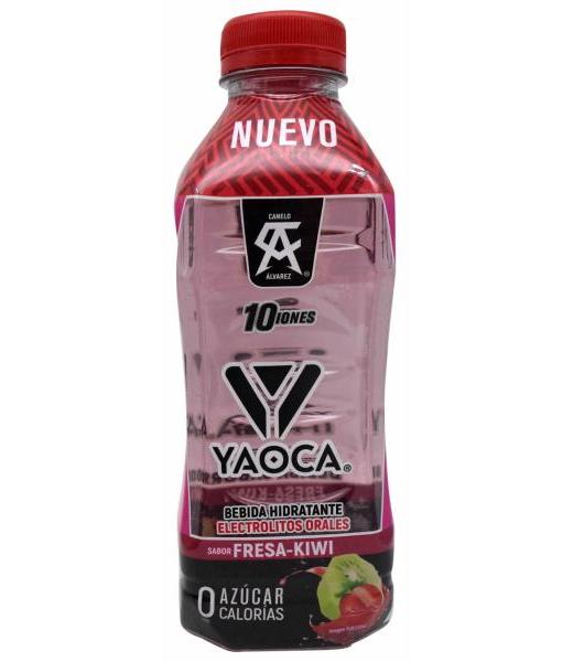 BEBIDA HIDRATANTE CON ELECTROLITOS FRESA KIWI 630 ML YAOCA