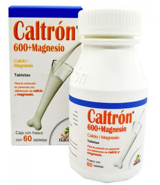 CALTRON 600 + MAGNESIO 60 TAB SALUD NATURAL