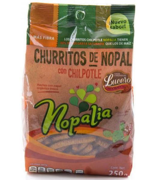 CHURRITOS DE NOPAL CHIPOTLE 100 G NOPALIA