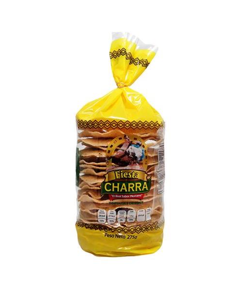 FIESTA CHARRA TOSTADAS ONDULADAS 275 GR