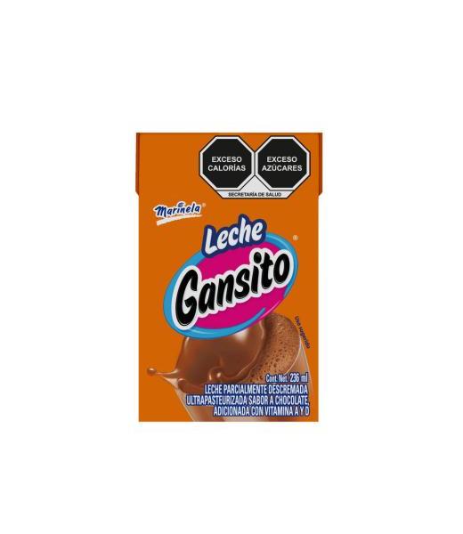 GANSITO LECHE SABORIZADA 236 ML