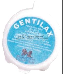 GENTILAX LAXANTE FENOLFTALEINA TABLETAS