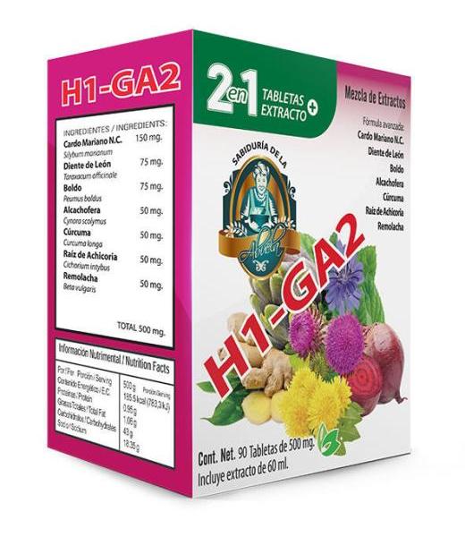 OFERTA HI-GA2 2 EN 1 FCO. C 90 TBS. Y EXT. DE 60ML XOTLA