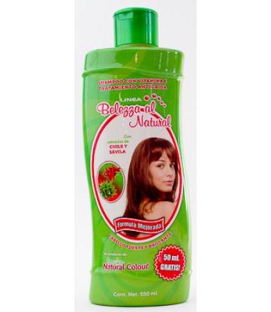 SHAMPOO CHILE Y SAVILA 550 ML NATURAL COLOUR