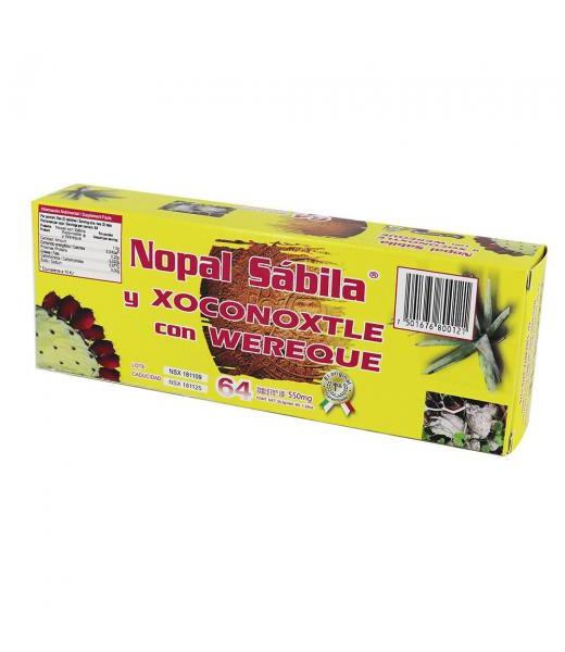 TBS. NOPAL CON SABILA Y XOCONOSTLE CON WEREKE C 64 CASA DEL TE