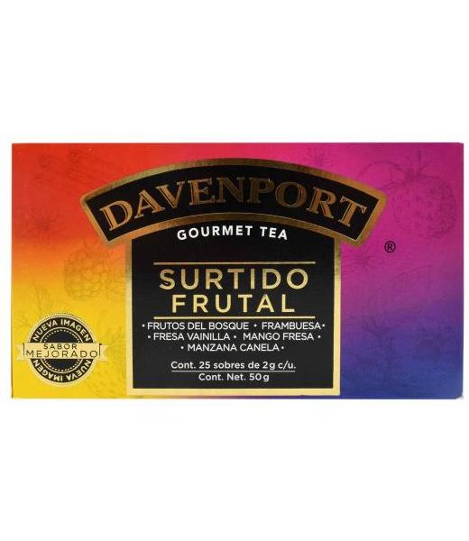 TE SURTIDO FRUTAL 25 SOB DAVENPORT
